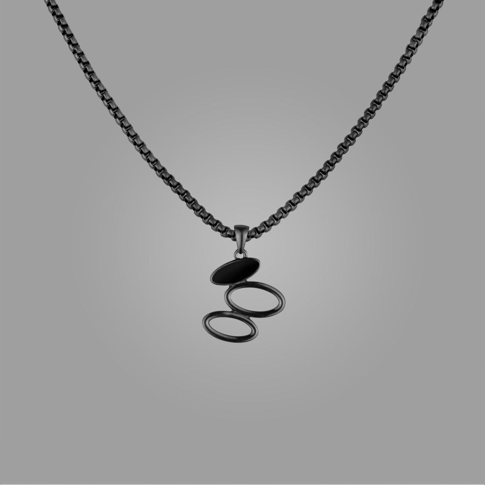 Medallion Pendant with 22" Jared Chain – Black Mamba – HOUSE OF BLACK MAMBA