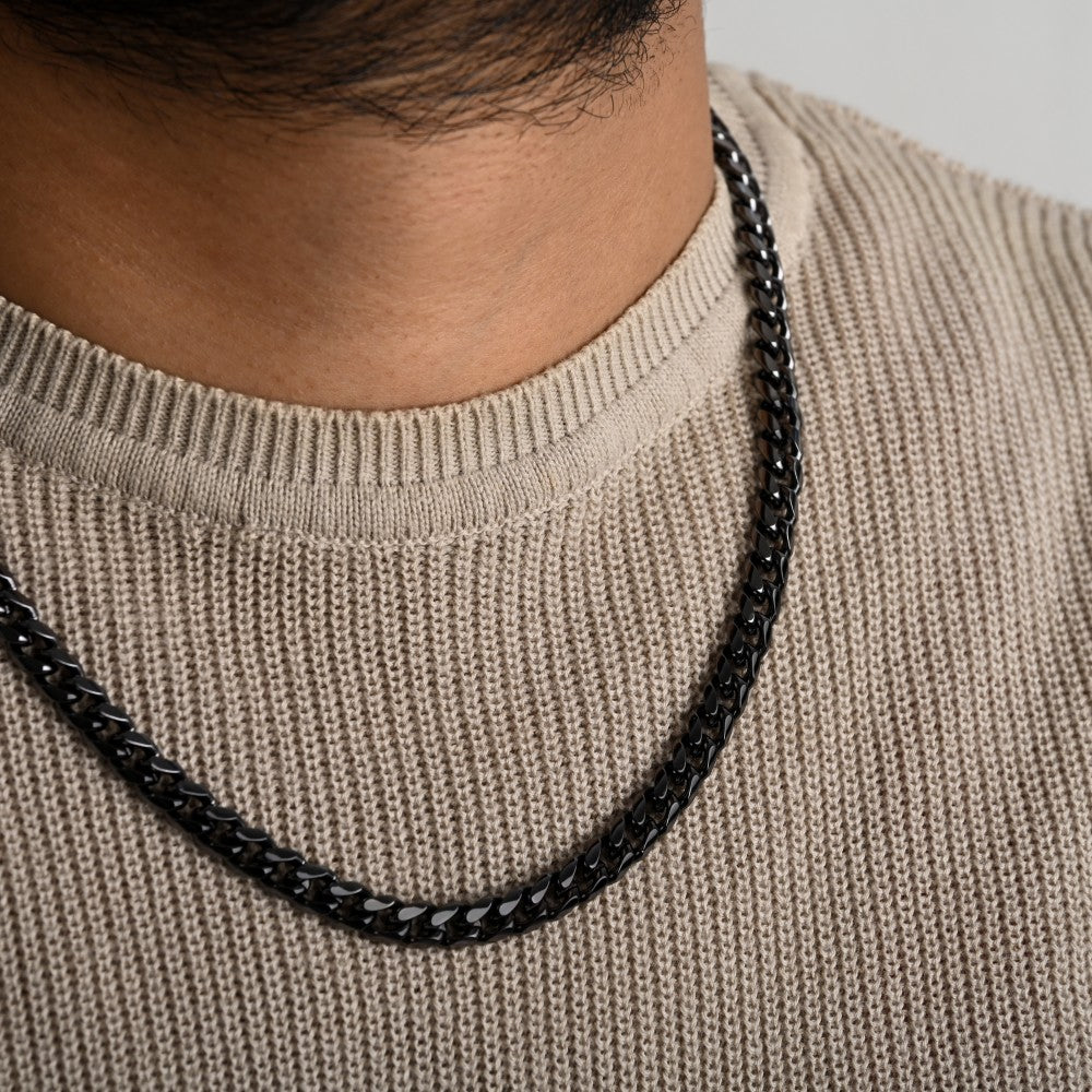 Black Mamba Men's Cuban Chain – HOUSE OF BLACK MAMBA
